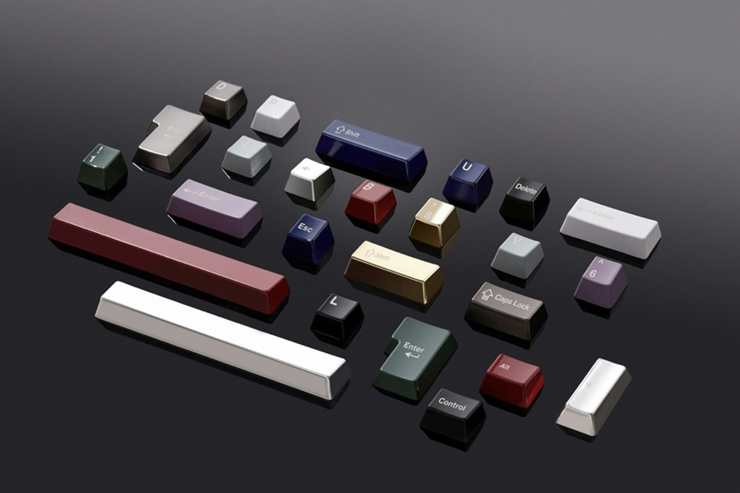 Awekeys Recycled Metal Keycap Set | Mechanical Keyboards | Keycaps ...