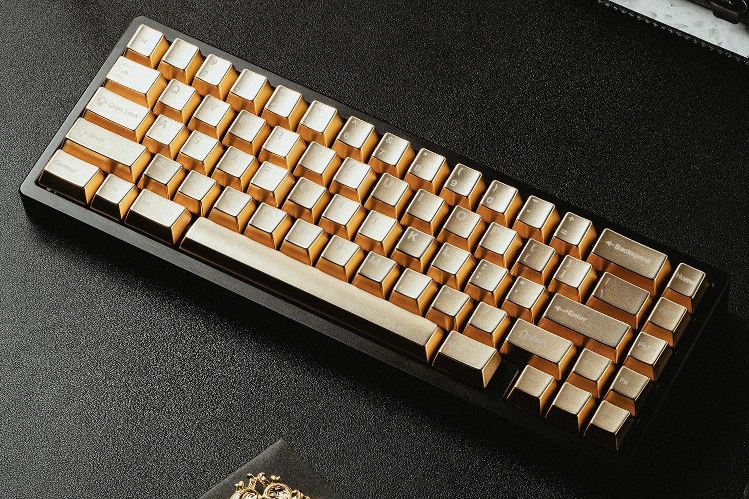 Awekeys Recycled Metal Special Edition Keycap Set | Mechanical ...