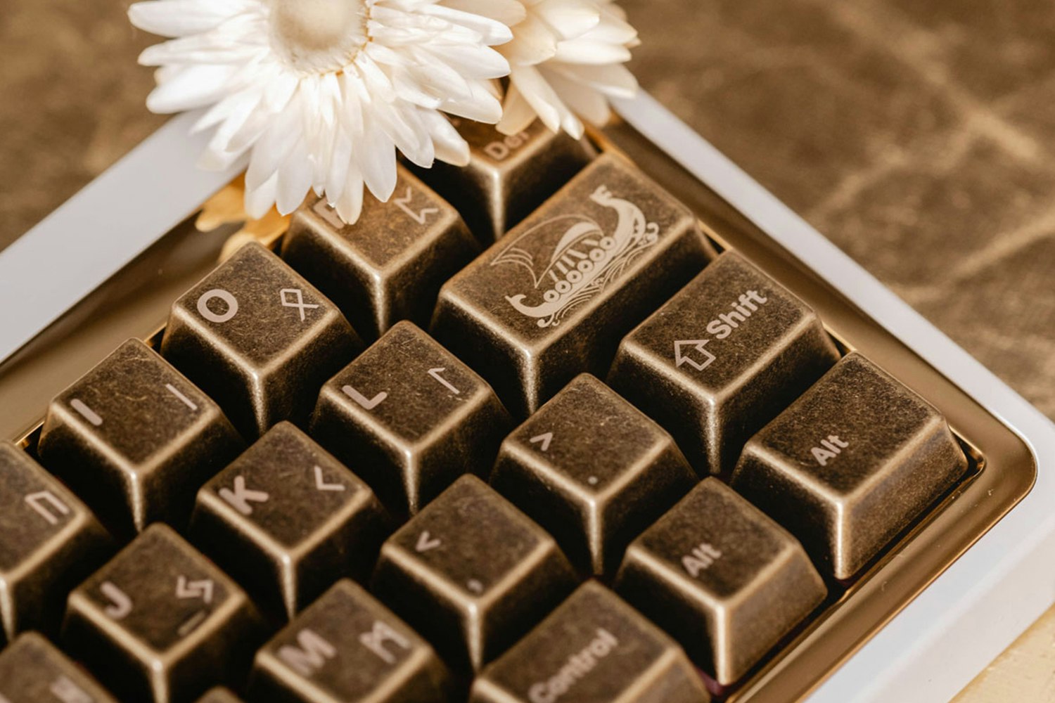 Awekeys Viking Antiques Metal Keycap Set | Mechanical Keyboards ...