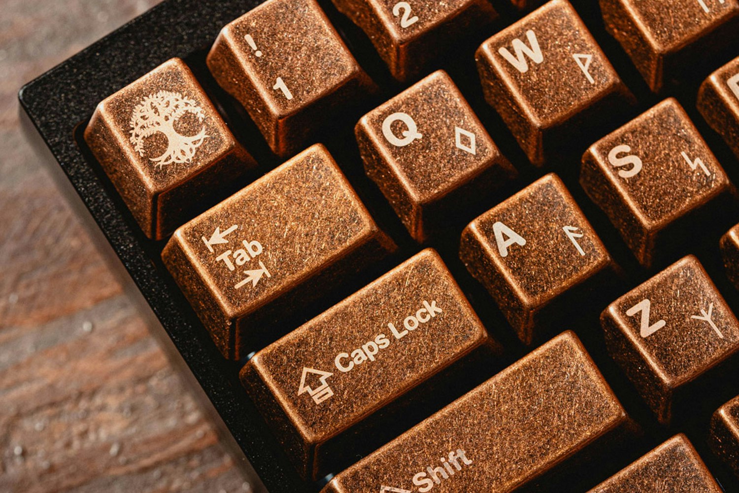 Awekeys Viking Antiques Metal Keycap Set | Mechanical Keyboards ...