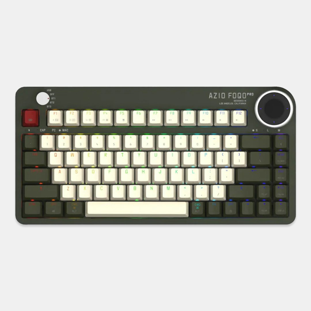 Azio FOQO Pro Wireless Hot-Swappable Mechanical Keyboard | Mechanical ...