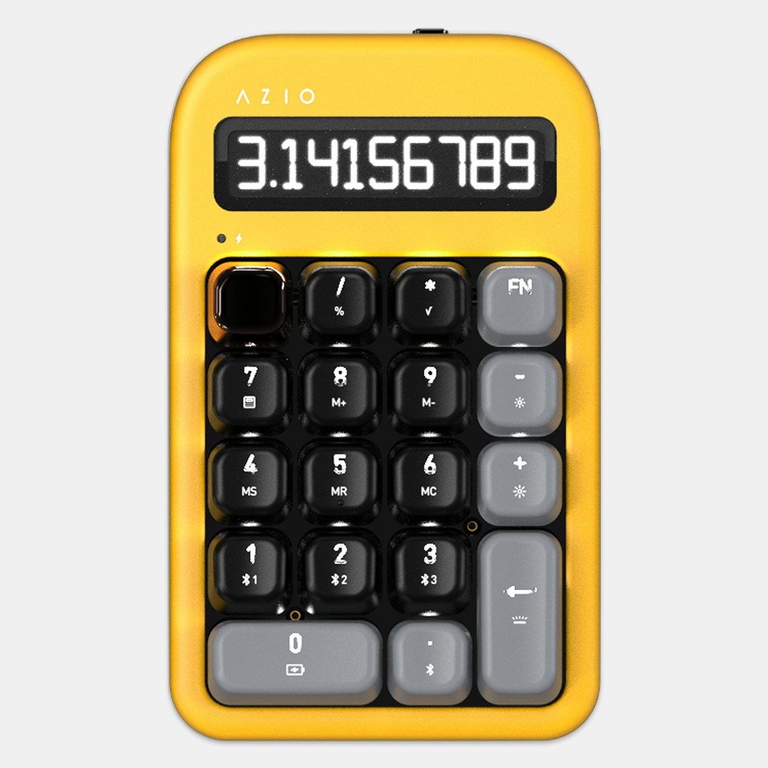 Azio IZO Wireless Numpad/Calculator | Mechanical Keyboards | Components ...