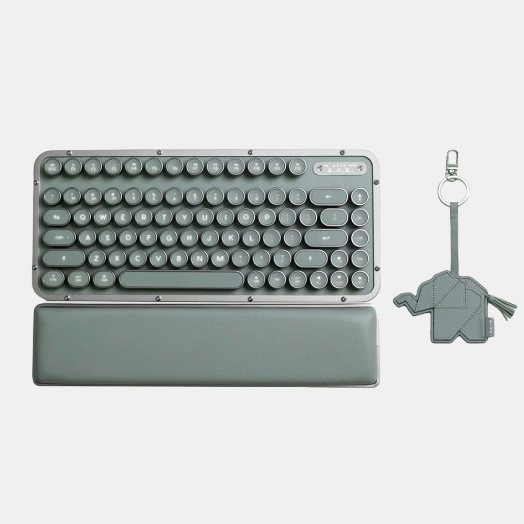Azio Retro Compact Mechanical Keyboard Limited-Edition Bundle ...