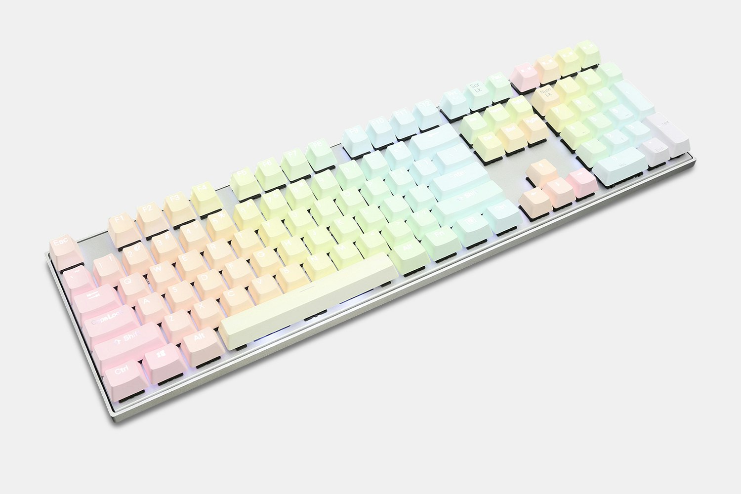 Backlit Doubleshot Gradient PBT Keycap Set | Mechanical Keyboards ...