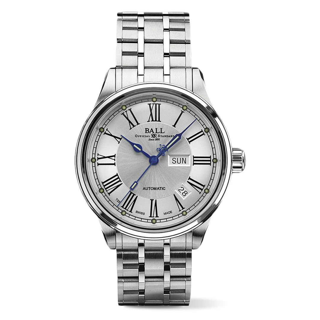 Ball Trainmaster Roman Automatic Watch | Watches | Dress Watches | Drop