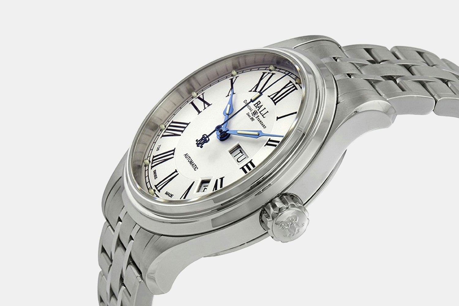 Ball Trainmaster Roman Automatic Watch | Watches | Dress Watches | Drop