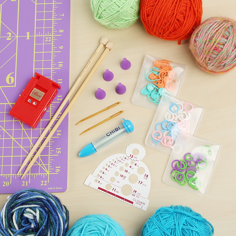Beginners Knitting Notions Bundle | Quilting | Quilting Notions | Drop