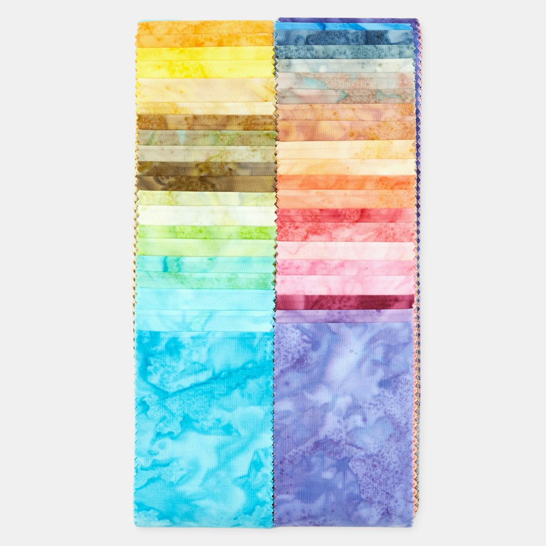 Benartex Gradation Batik Fabric Strips | Fabrics | Drop