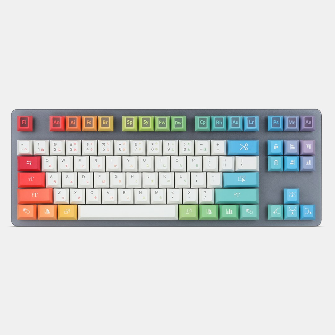 Benemate Graphic Design PBT Keycap Set | Mechanical Keyboards | Keycaps ...
