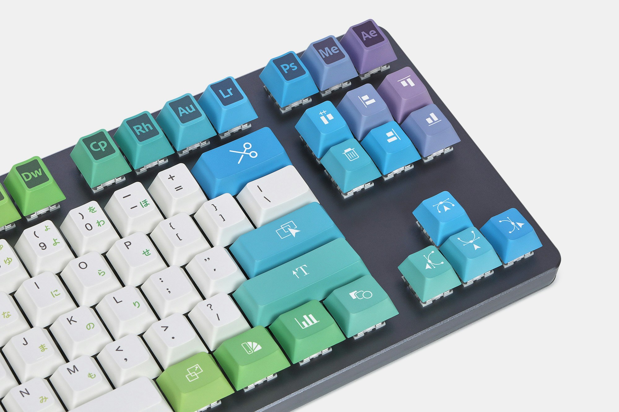 Benemate Graphic Design PBT Keycap Set | Mechanical Keyboards | Keycaps ...