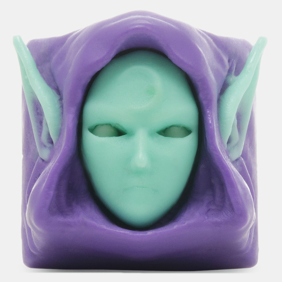 B.O.B. Handcraft Spades Queen Artisan Keycap | Mechanical Keyboards ...