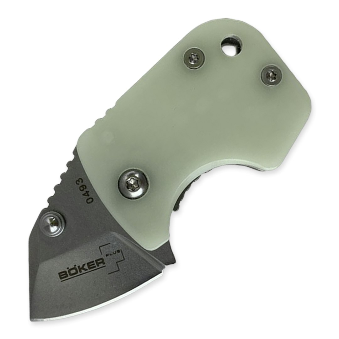 Boker & CountyComm Ultra Day Glow D2 Stub Knife | Knives | Locking ...