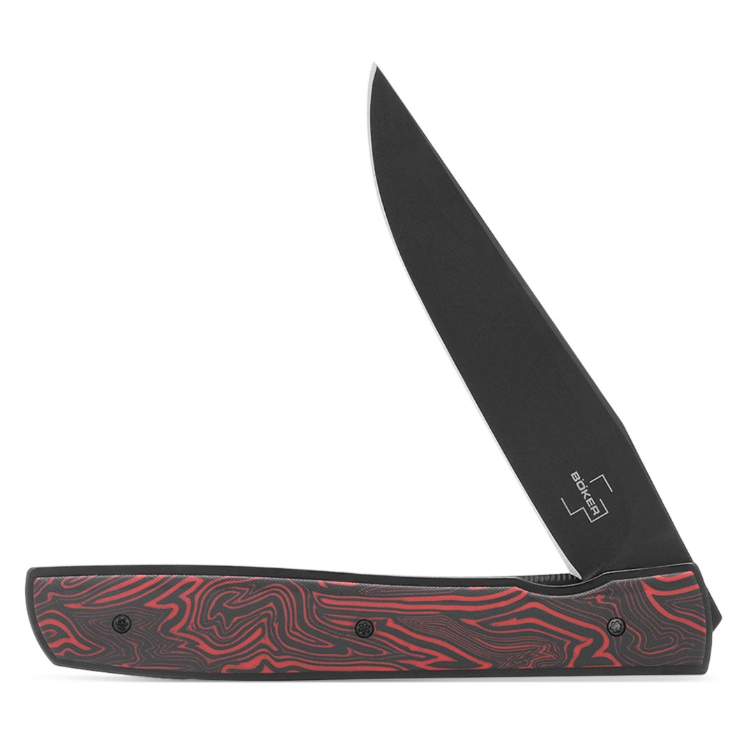 Boker Urban Trapper Red Swirl Micarta – Drop Exclusive | Knives ...