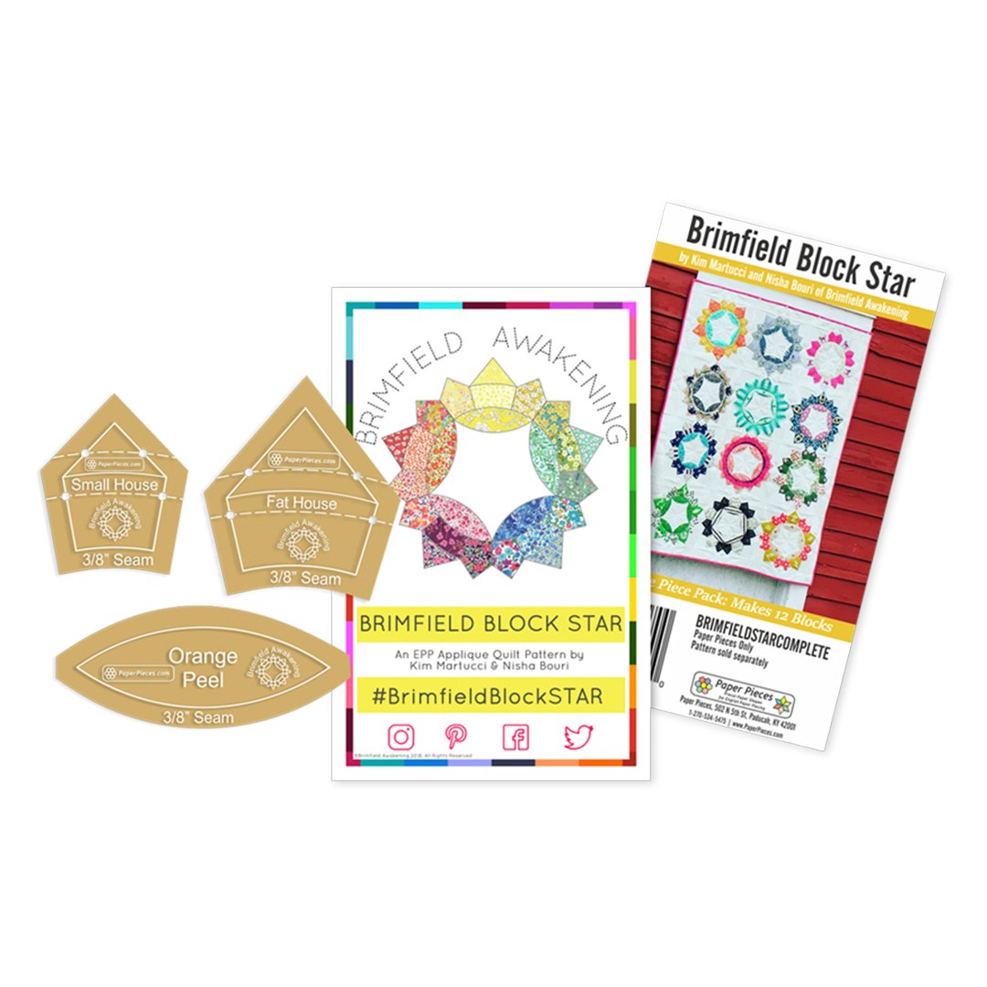 Brimfield Block Star Paper Piece Bundle | Quilting | Quilting Patterns ...