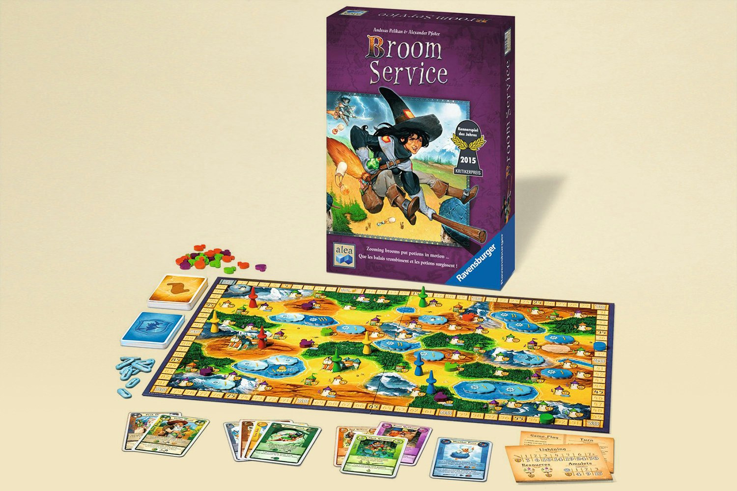 Broom Service Board Game | Board Games | Drop