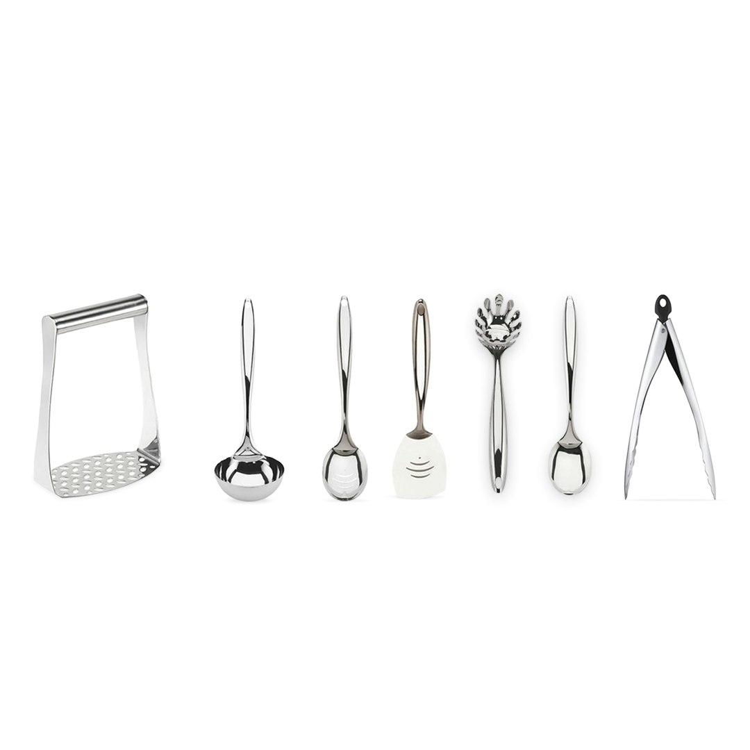 Browne & Co. Stainless Steel Tempo Tools (Set of 7) | Tools | Kitchen ...