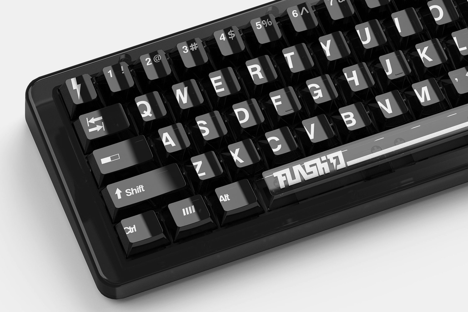 Buger x Gyeong-Min [Flash] Transparent PC Keycap Set | Mechanical ...