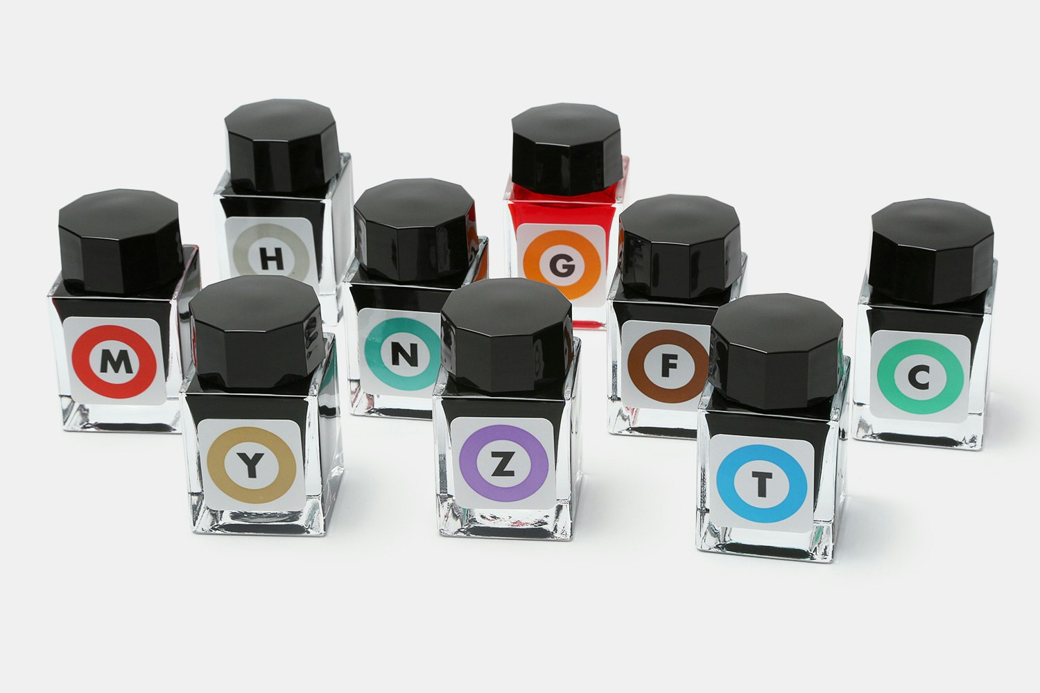 Bungubox Tokyo Metro Ink Set | Inks | Drop