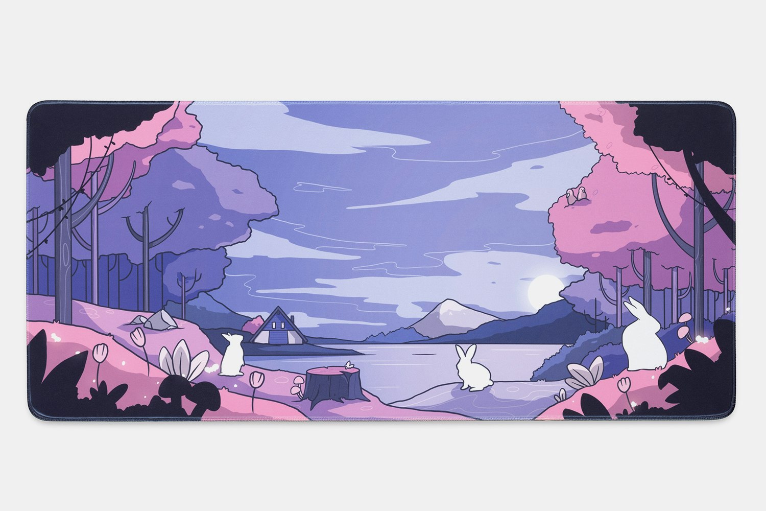 Bunny Land Desk Mats | Battlestations | Desk Mats | Themed Desk Mats | Drop