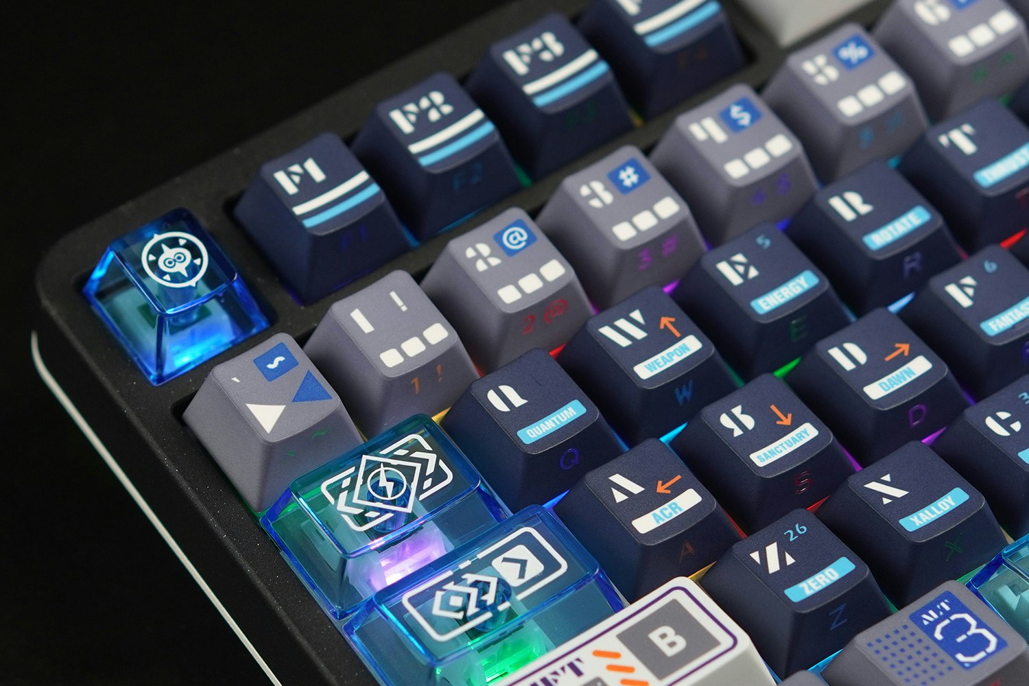 CAPXXX Alert PBT Keycap Set | Mechanical Keyboards | Keycaps | PBT Keycaps | Drop