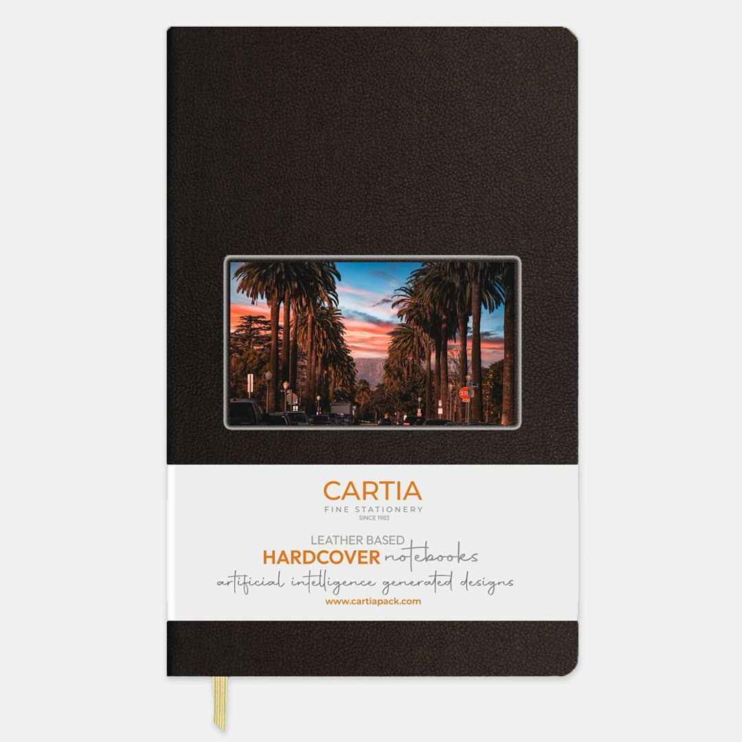 CARTIA Leather Notebook City Sunset Edition | Battlestations | Desk ...
