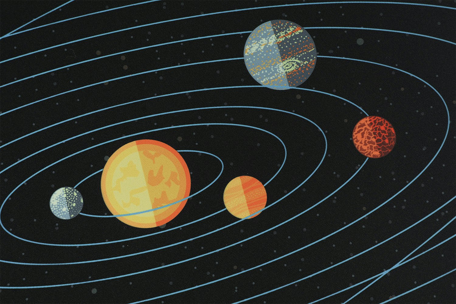 Chenyi Solar System Stitched Cloth Desk Mat | Battlestations | Desk ...