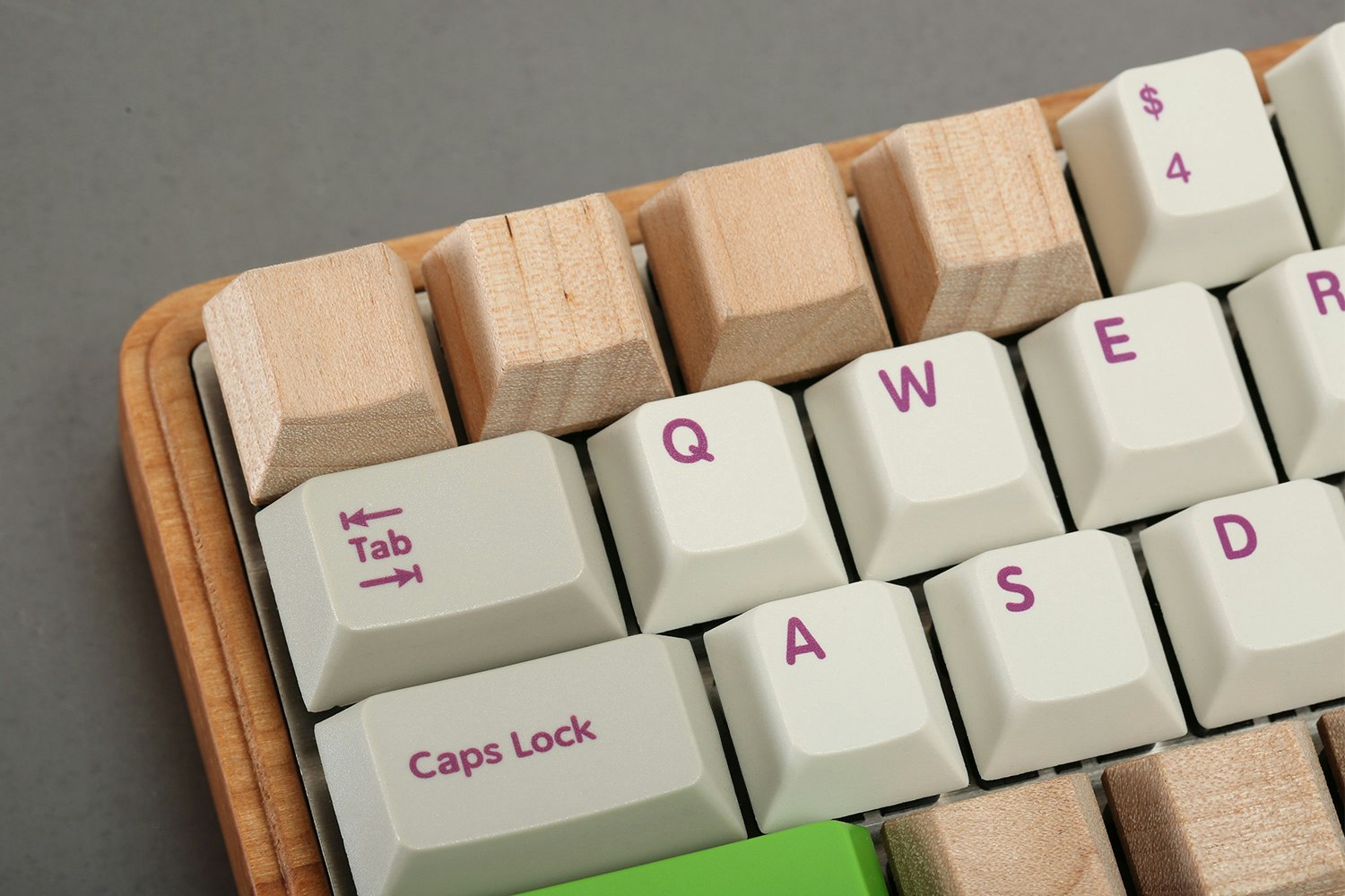 Cherry Wood Novelty Keycaps (4-pack) | Mechanical Keyboards | Keycaps ...