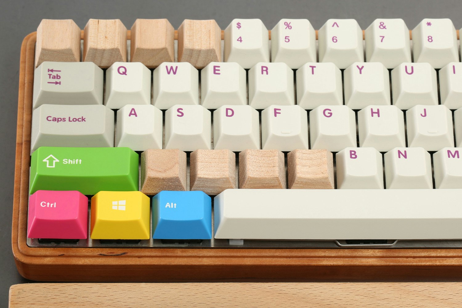 Cherry Wood Novelty Keycaps (4-pack) | Mechanical Keyboards | Keycaps ...