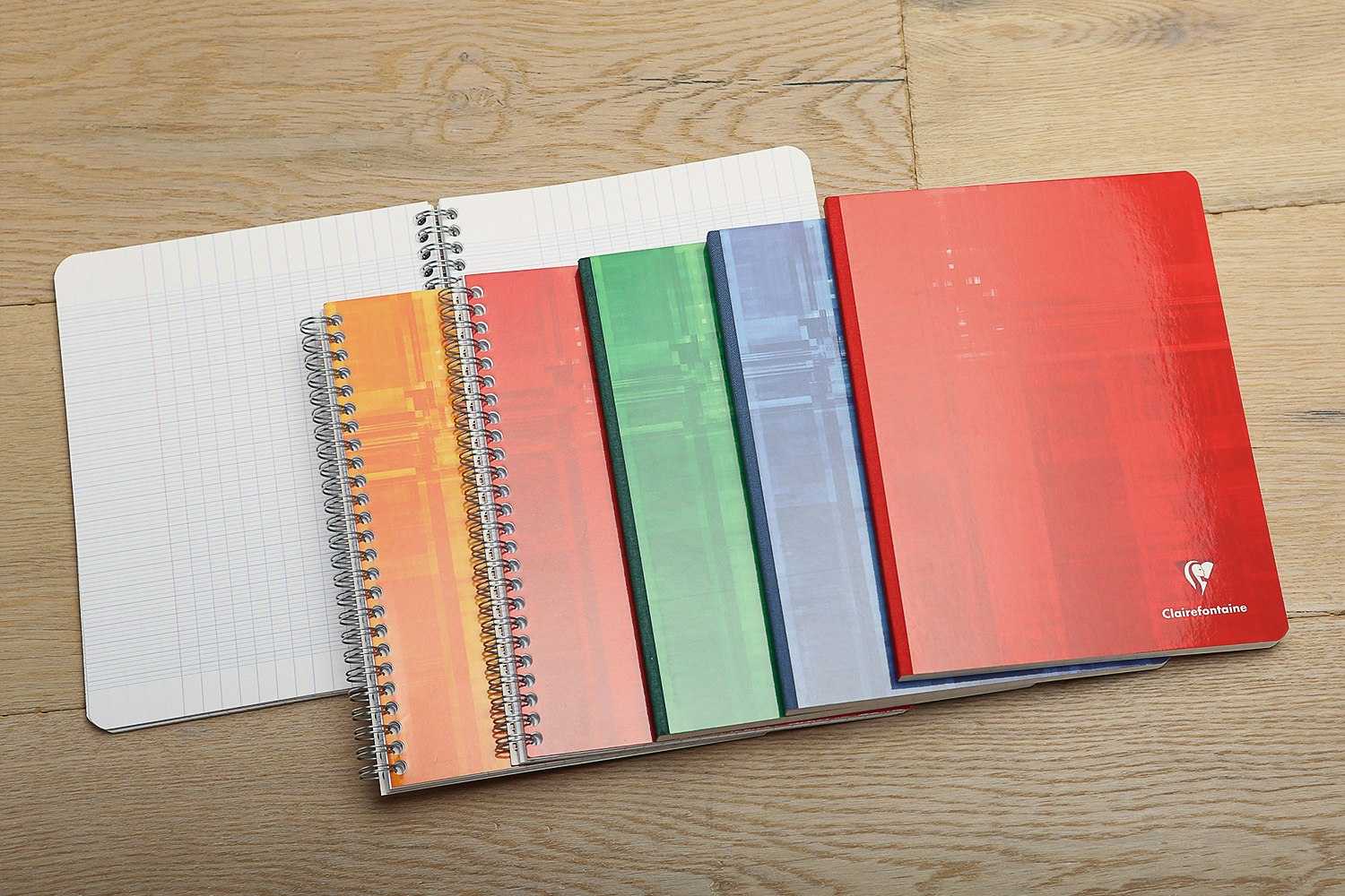 Clairefontaine French Ruled A5 Notebook (4-Pack) | Paper | Drop