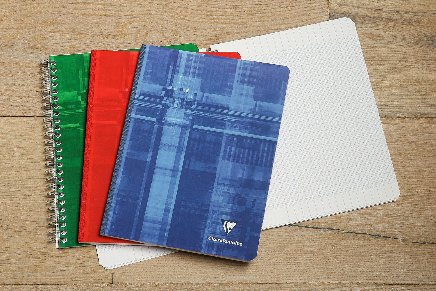 Clairefontaine French Ruled A5 Notebook (4-Pack) | Paper | Drop