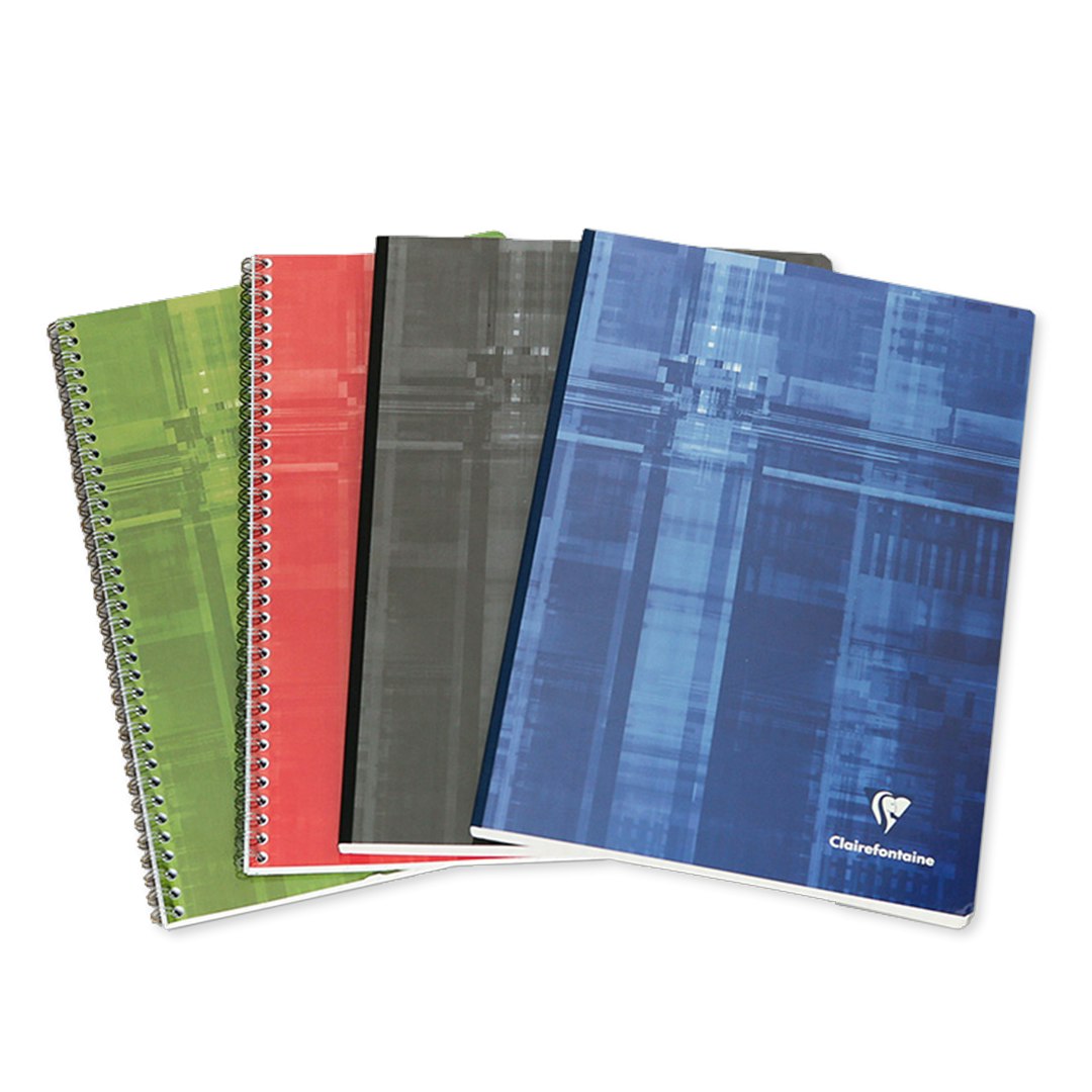Clairefontaine French Ruled A4 Notebook (4-Pack) | Paper | Drop