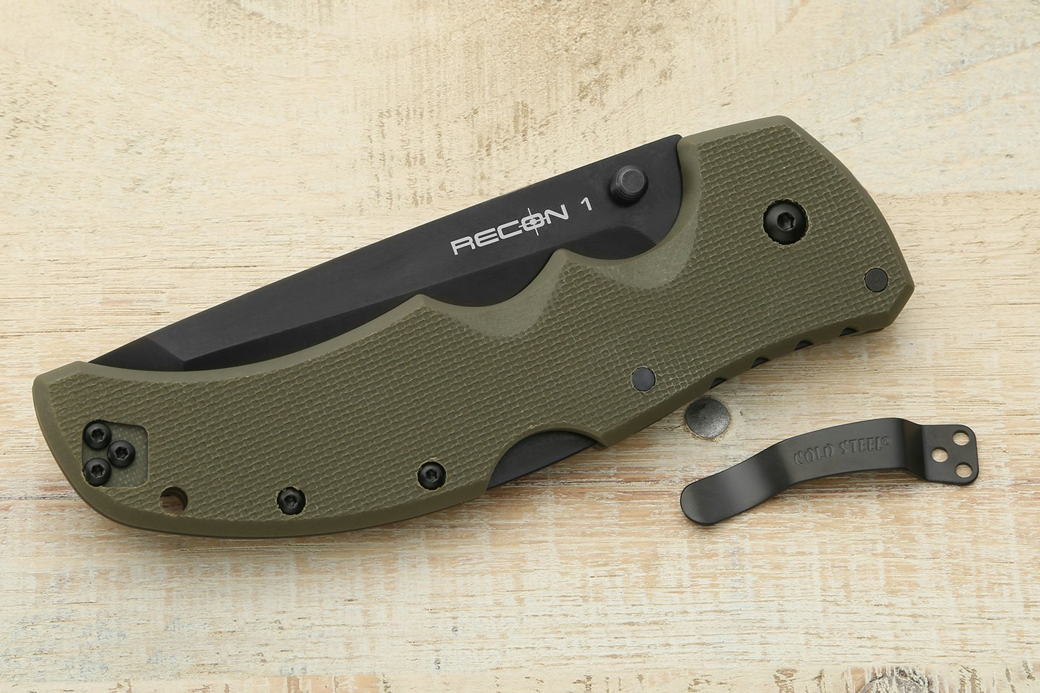 Cold Steel Recon 1 Tanto OD Green | Price & Reviews | Drop