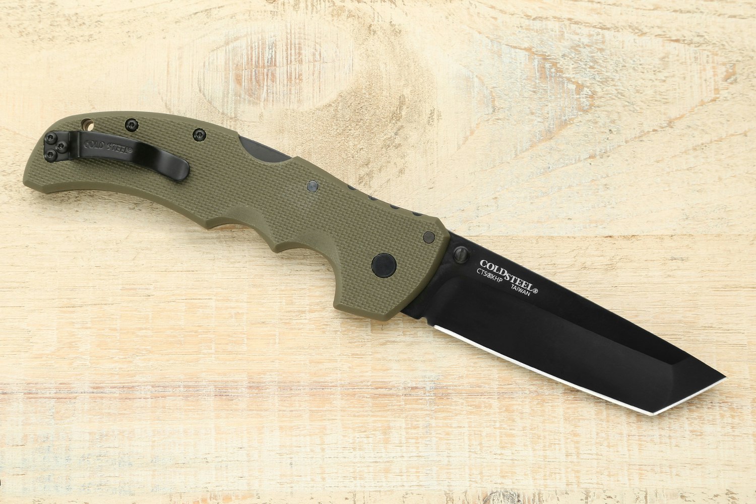Cold Steel Recon 1 Tanto OD Green | Price & Reviews | Drop