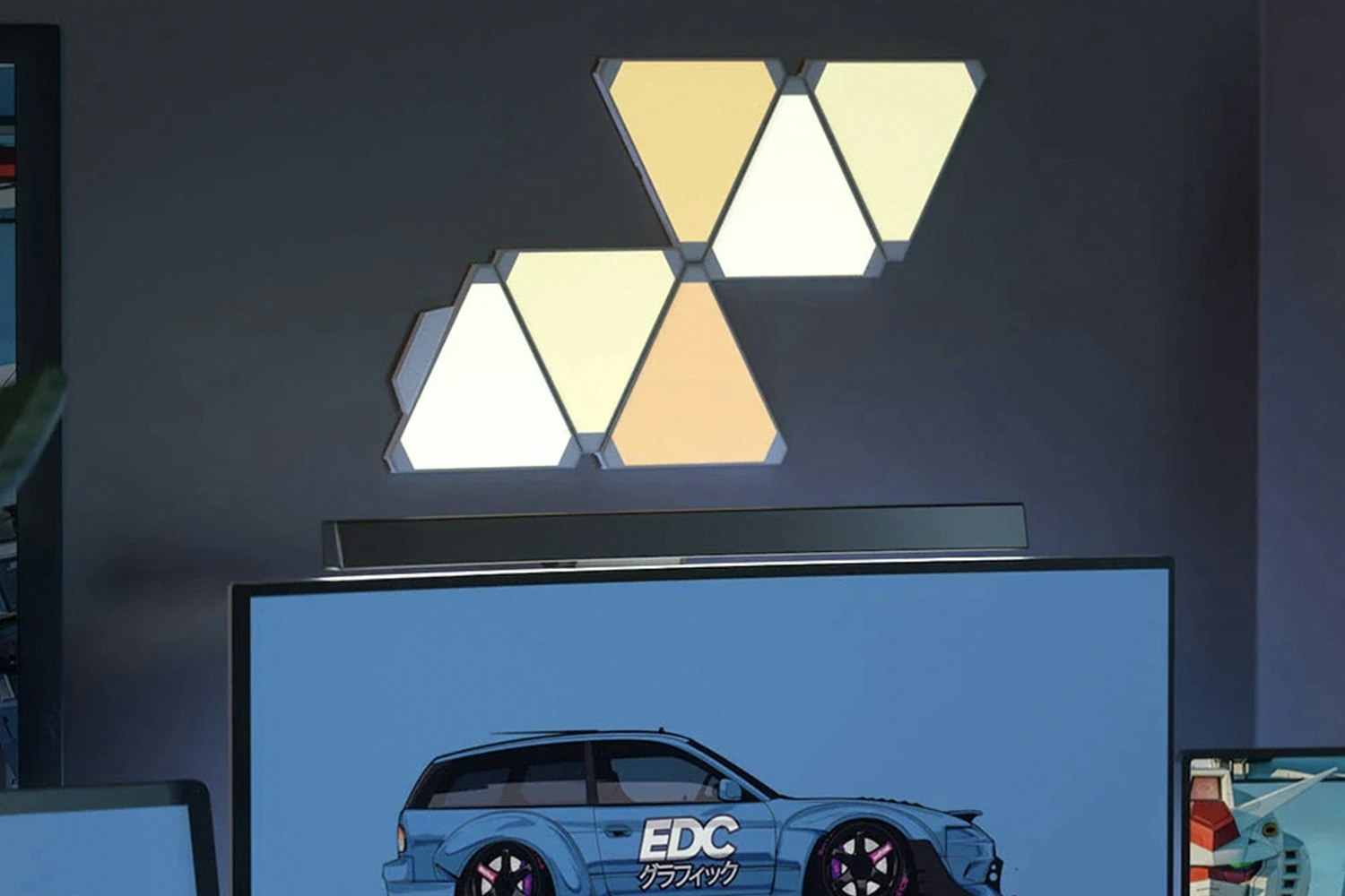 Cololight Triangle RGB LED Light Kit | Battlestations | Lighting ...