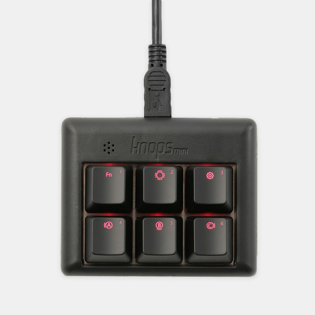 Knops Mini Macro Keyboard | Mechanical Keyboards | Components ...