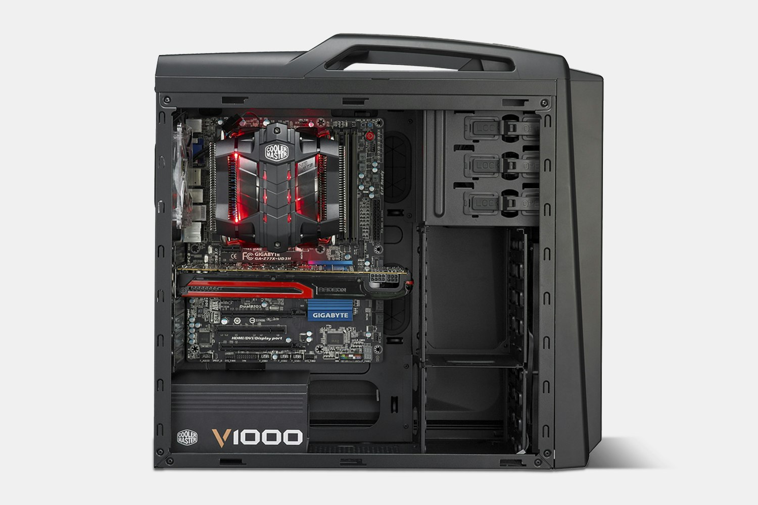 CoolerMaster V8 CPU Air Cooler | Computer Cases | Drop