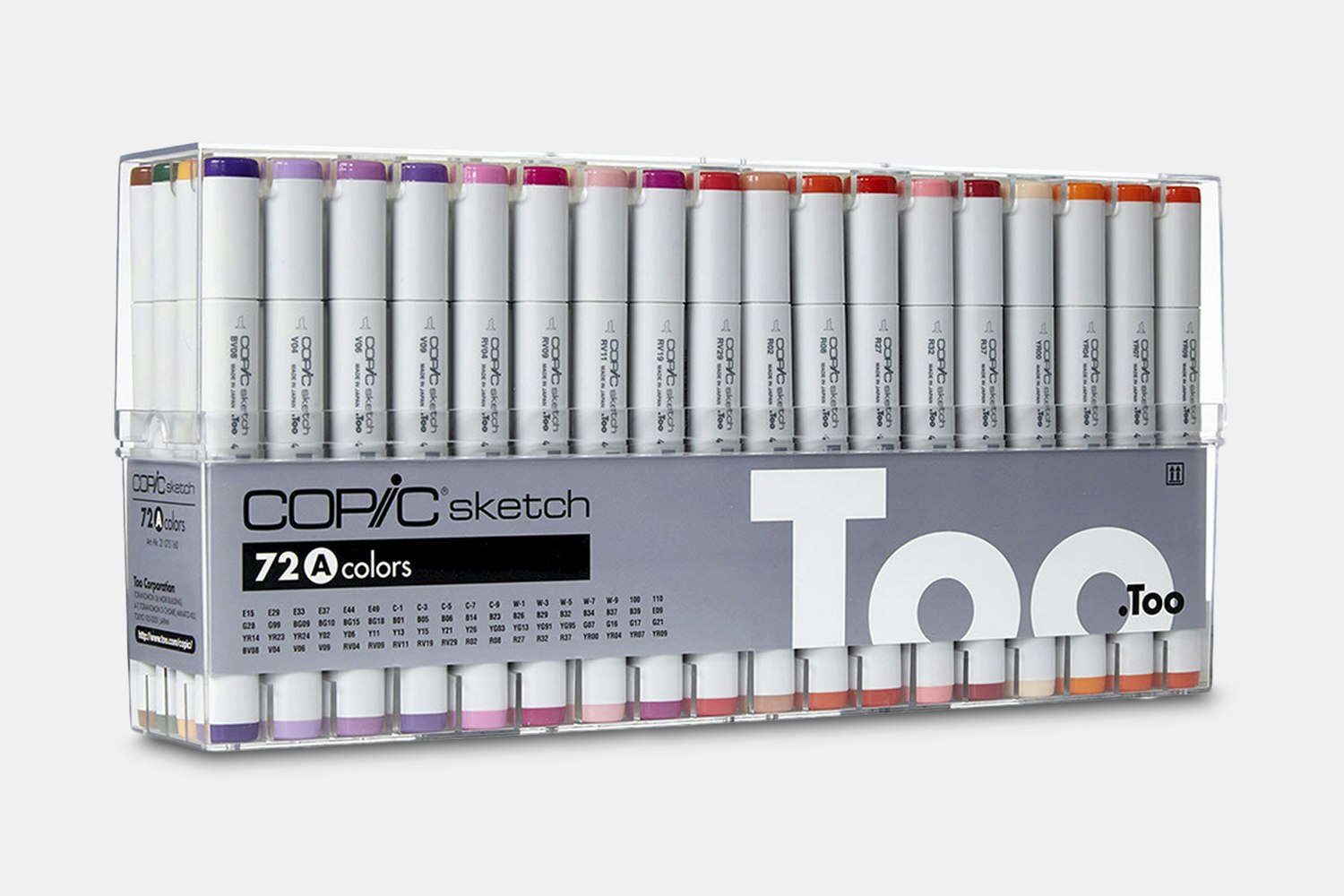 COPIC Sketch Markers 72-Color Set | Price & Reviews | Drop (formerly ...