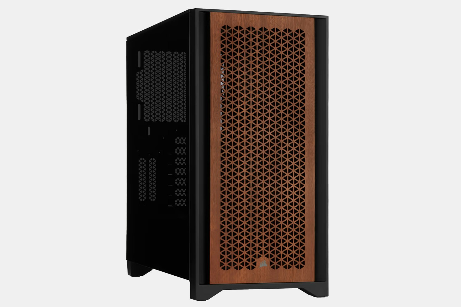 CORSAIR 4000D Series Wooden PC Case Front Panel | Battlestations ...