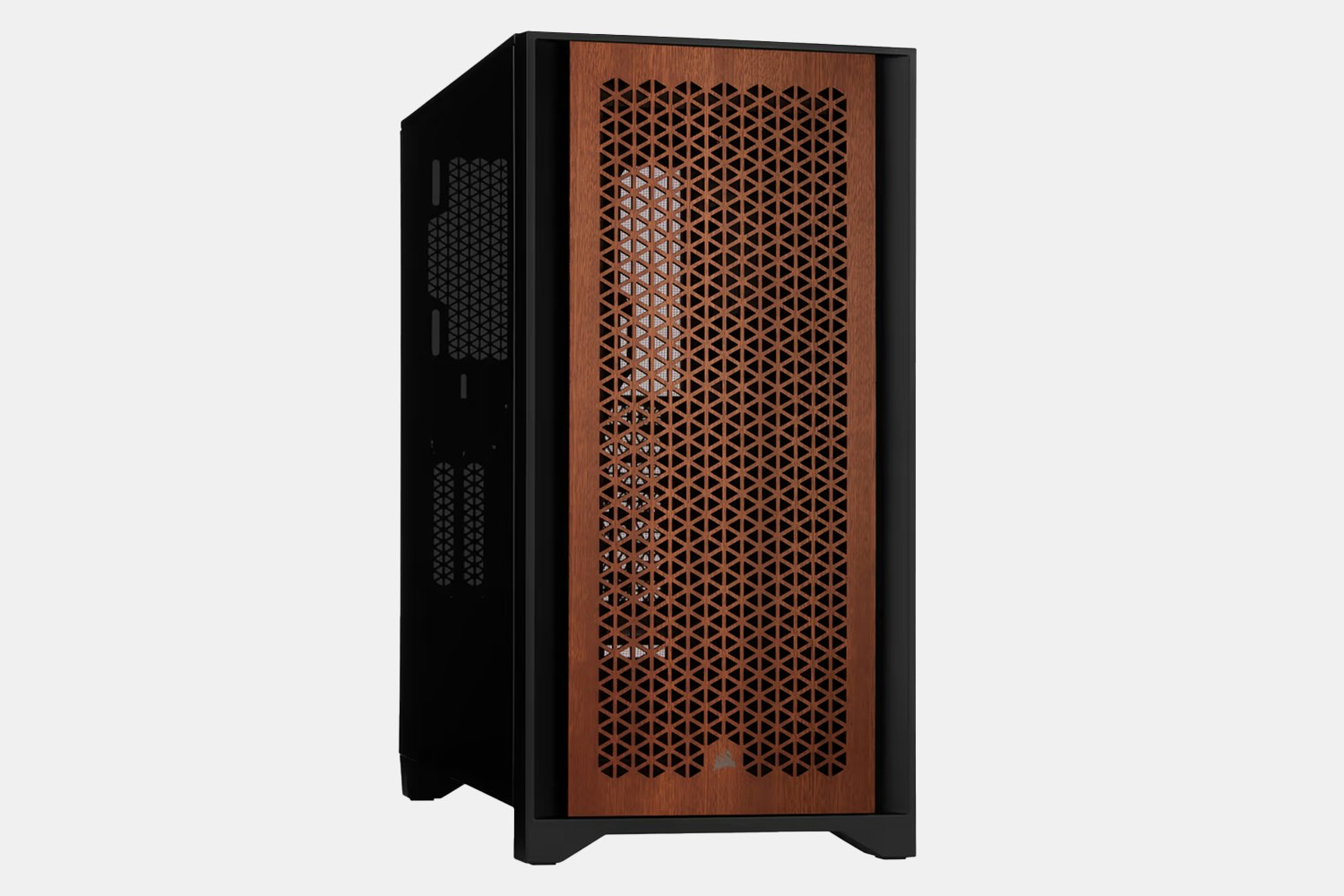 CORSAIR 4000D Series Wooden PC Case Front Panel | Battlestations ...