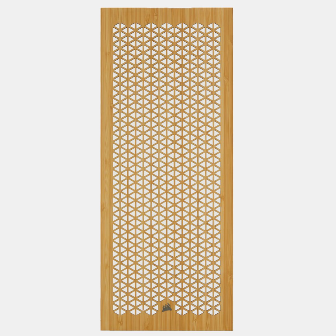 CORSAIR 4000D Series Wooden PC Case Front Panel | Battlestations ...