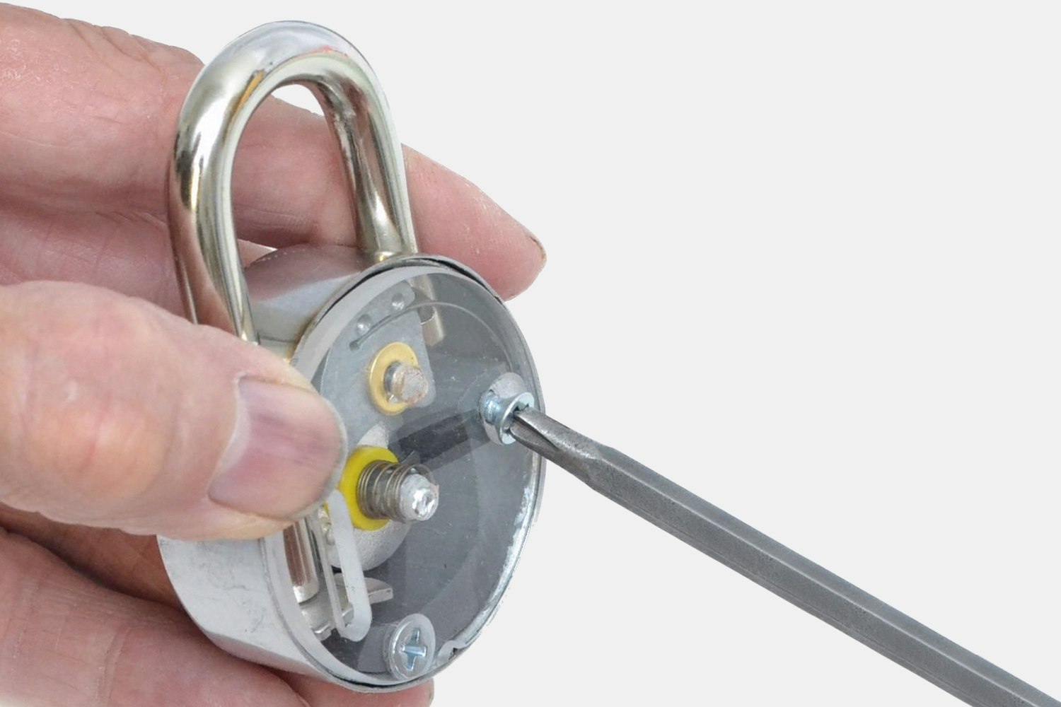 Cutaway Deluxe Transparent Combination Padlock | Lock Picks | Drop