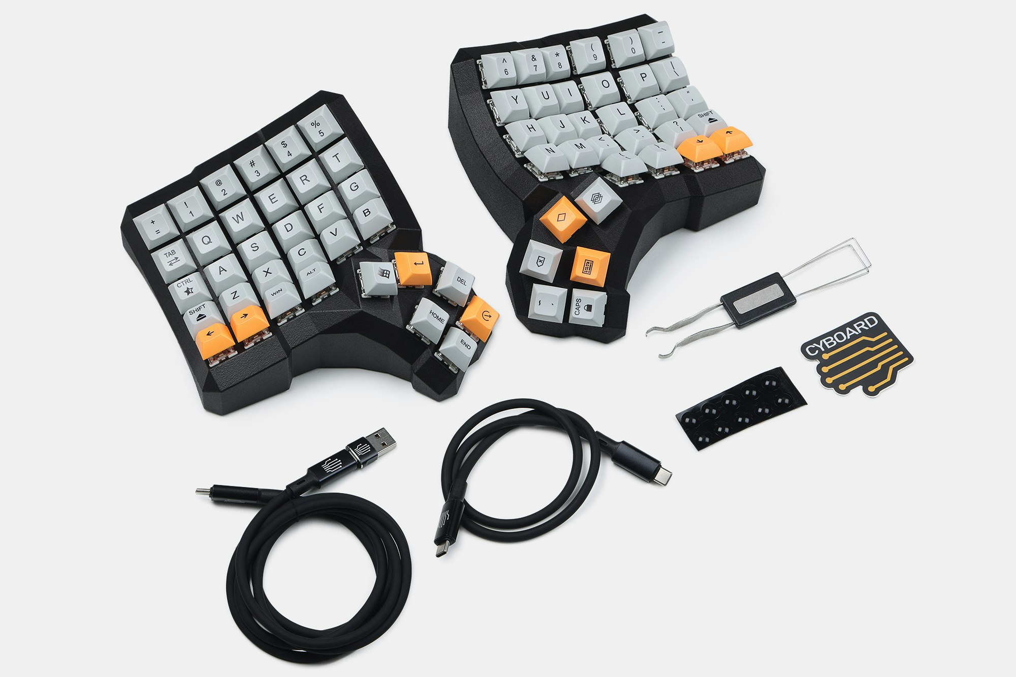 Cyboard Dactyl Manuform Ergonomic Keyboard | Mechanical Keyboards ...