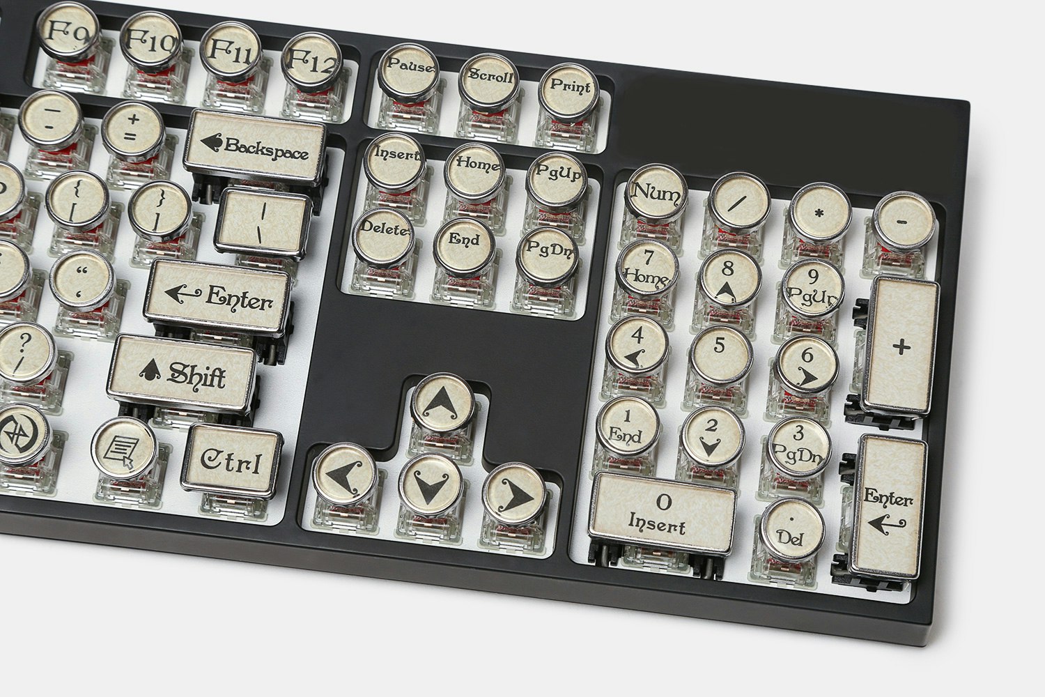 Datamancer Penshurst Typewriter Keycap Set | Mechanical Keyboards | Desks | Drop