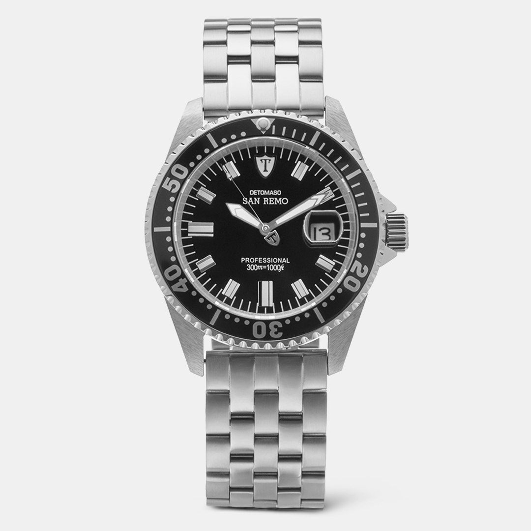 Detomaso San Remo Automatic Watch Details | Watches | Dive Watches | Drop