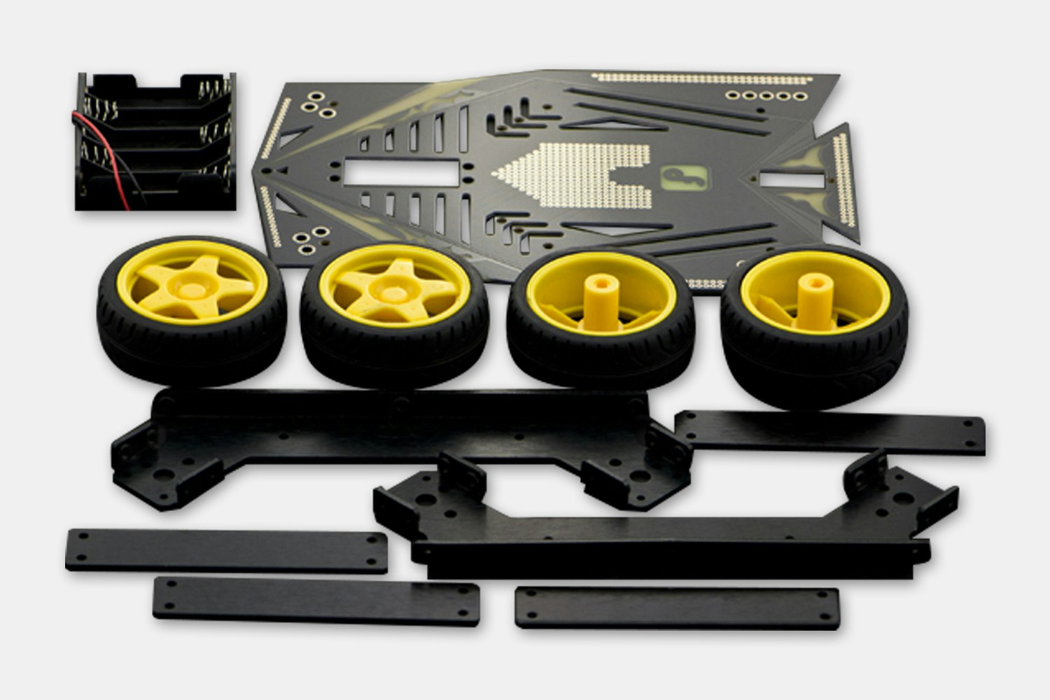 DFRobot Cherokey 4WD Arduino Basic Robot Kit | Robotics | Drop