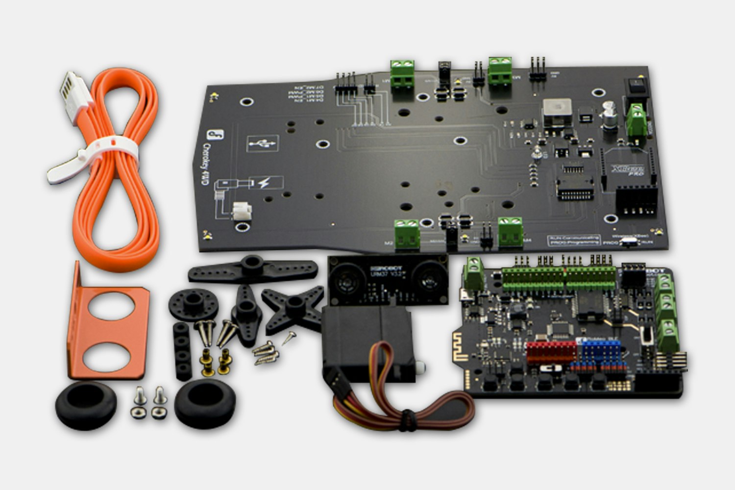 DFRobot Cherokey 4WD Arduino Basic Robot Kit | Robotics | Drop