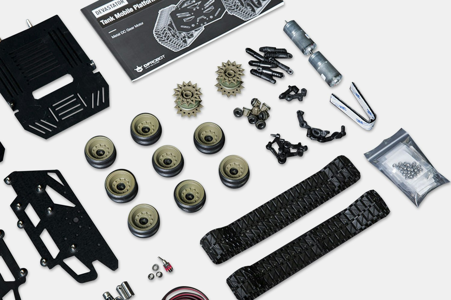 DFRobot Devastator Tank Mobile Robot Platform | Robotics | Drop