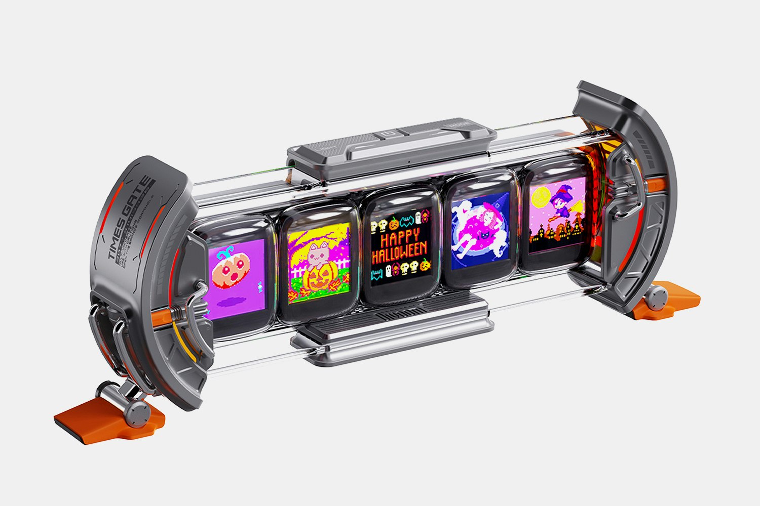 Divoom Times Gate Digital Clock With RGB LED Display | Battlestations ...