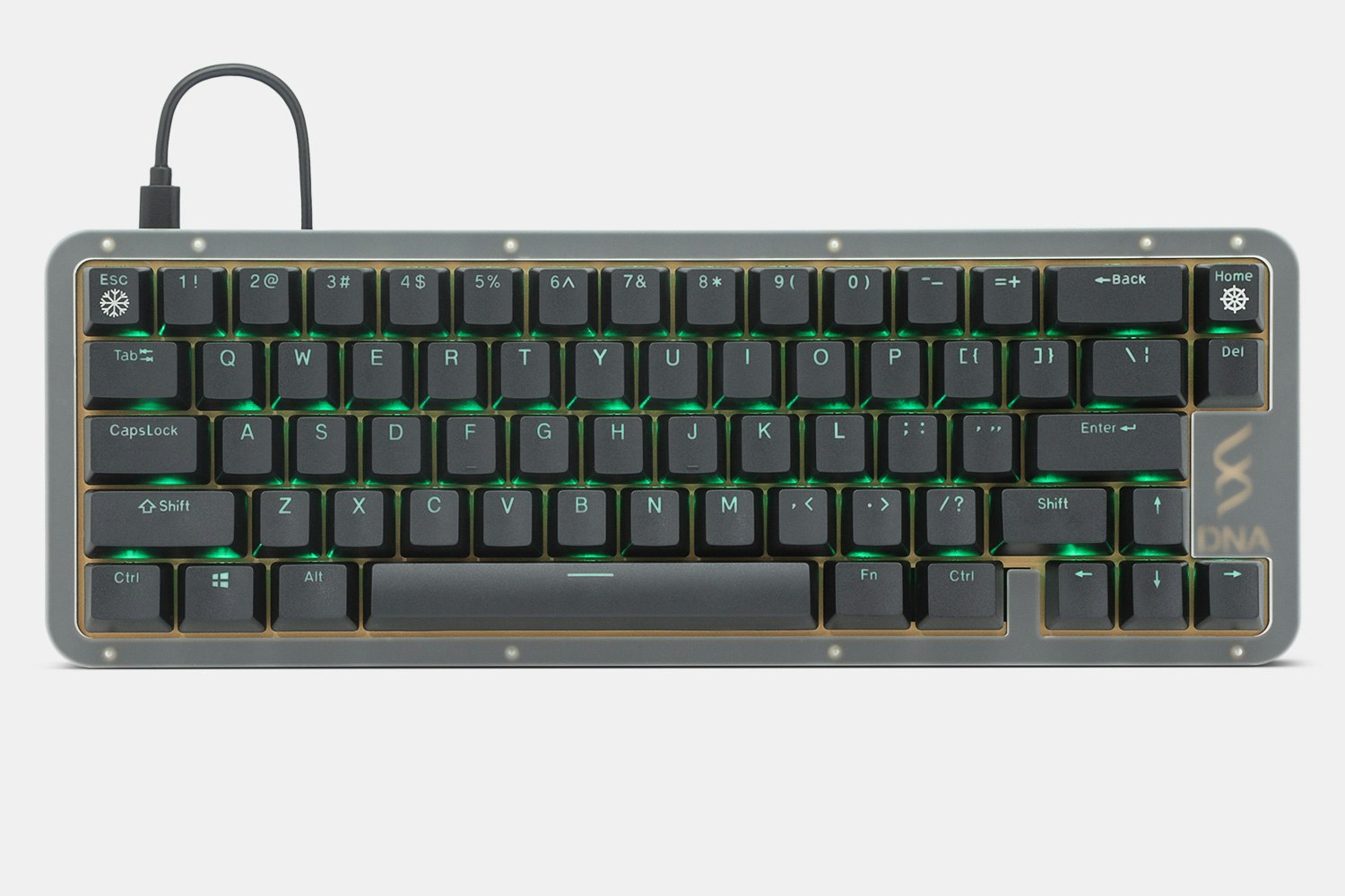 DNA65 RGB Stacked Acrylic Mechanical Keyboard | Mechanical Keyboards ...