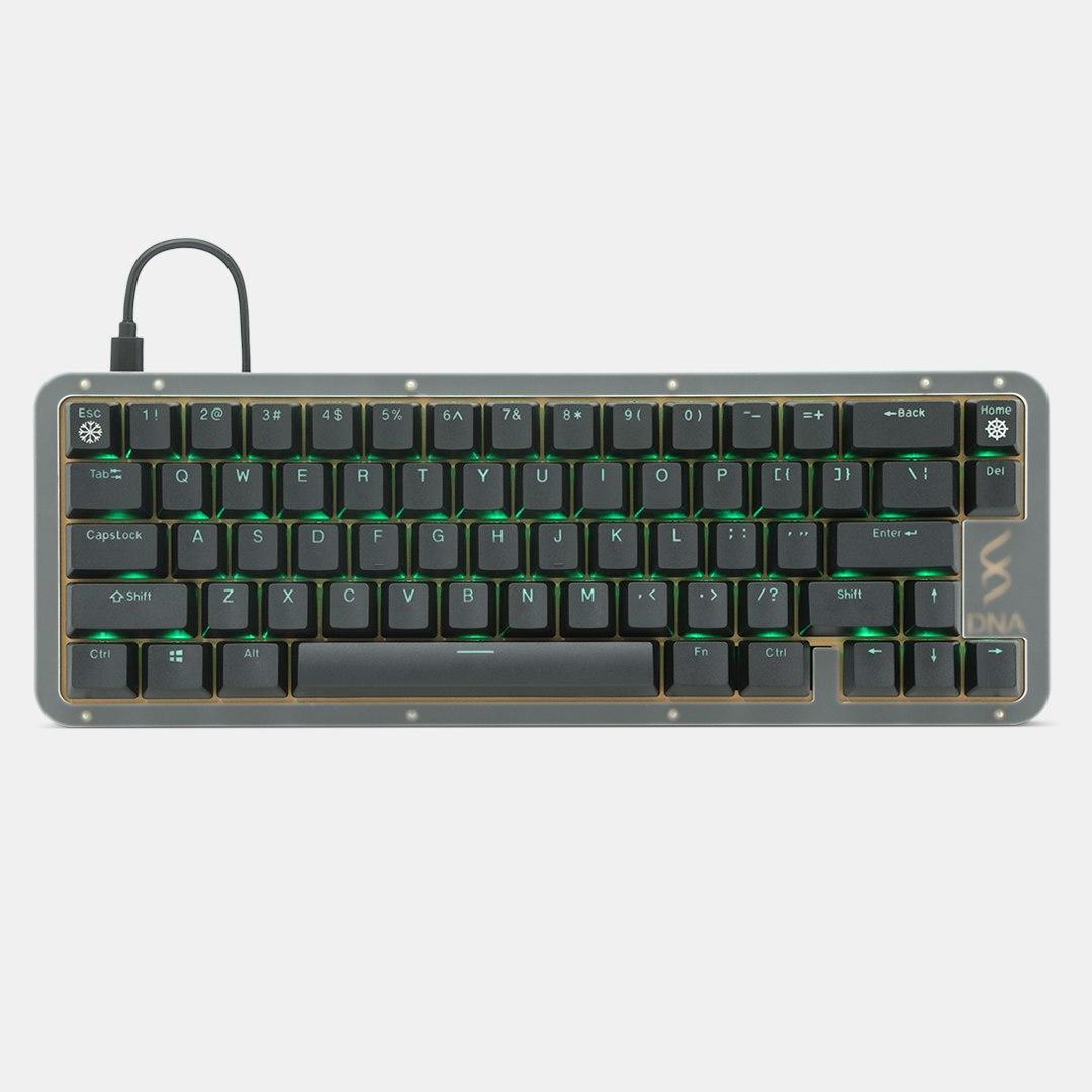 DNA65 RGB Stacked Acrylic Mechanical Keyboard | Mechanical Keyboards ...